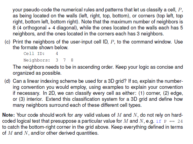 2. Neighbor Identification. Many engineering problems | Chegg.com