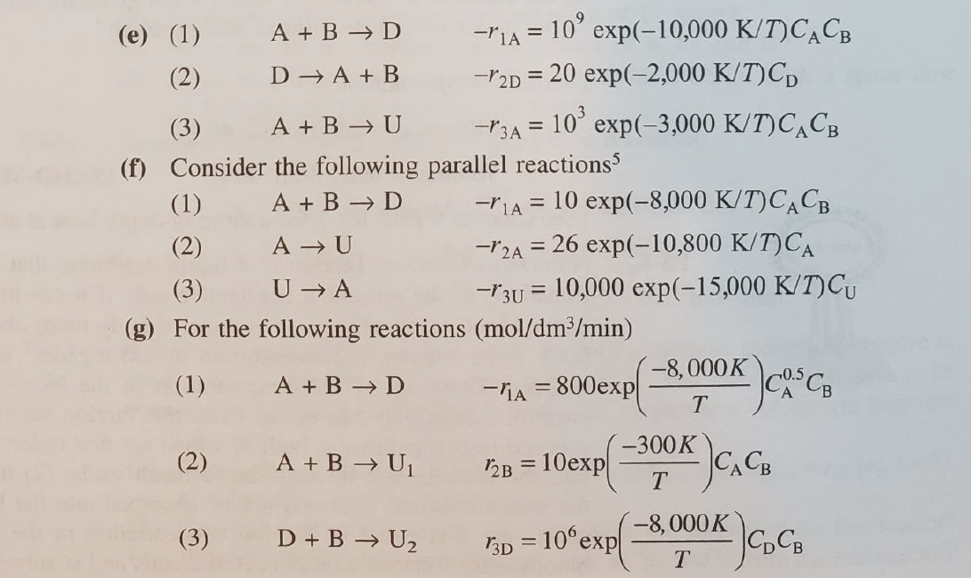 Solved P8-9c (Reactor selection and operating conditions) | Chegg.com
