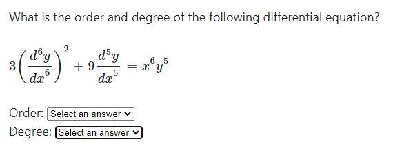 Solved Order: 1st, 2nd, 3rd, 4th, 5th, 6th, 7th, 8th, 9th or | Chegg.com