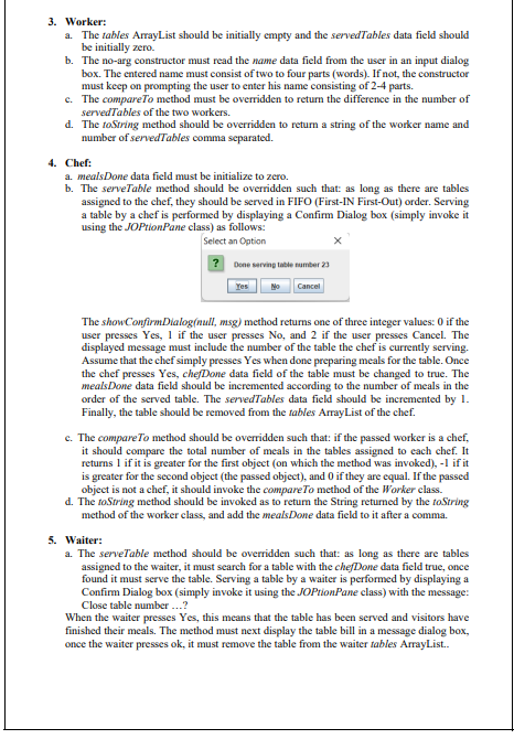 Solved → Write a JAVA program to build an appropriate | Chegg.com