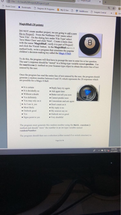 Solved CMPSCI111L Intro to Algorithms and Programming Java | Chegg.com
