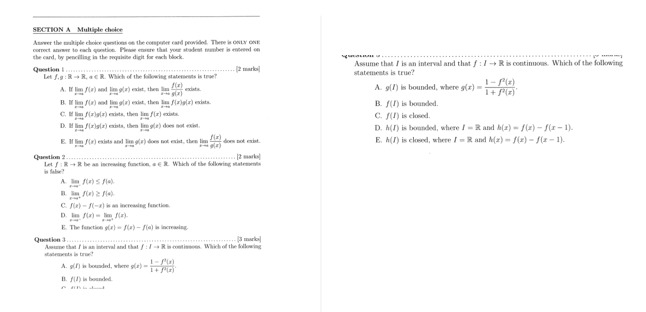 Solved Answer the multiple choice questions on the computer | Chegg.com