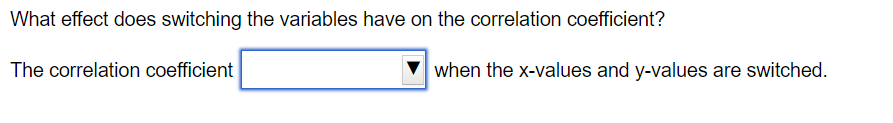 Solved Calculate the correlation coefficient r, letting Row | Chegg.com