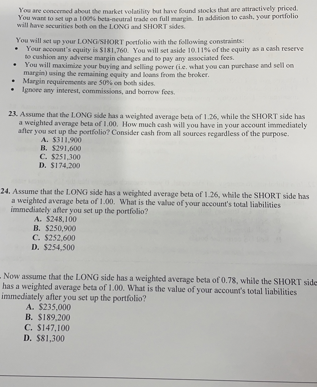 Solved You are concerned about the market volatility but | Chegg.com