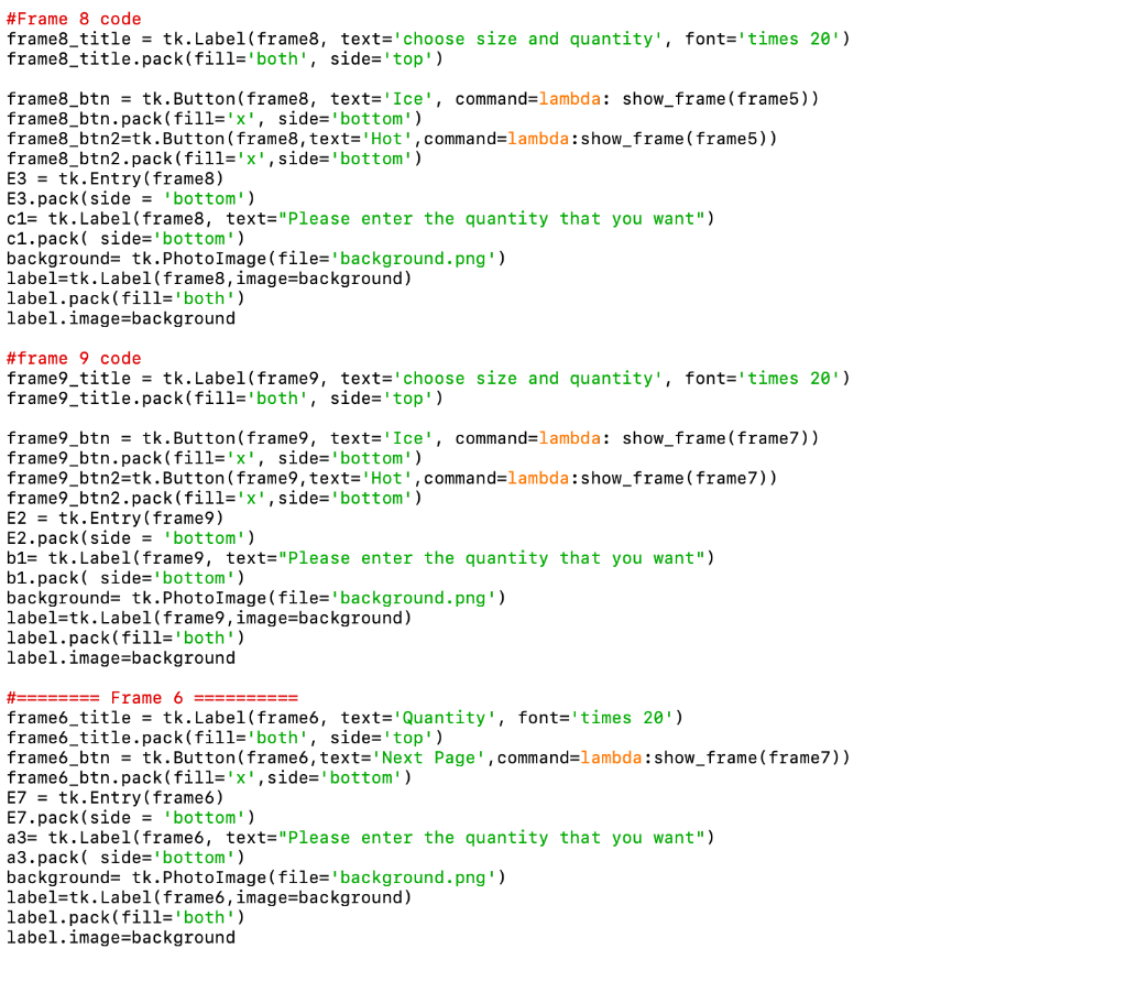 Solved from random import sample import tkinter as tk import | Chegg.com