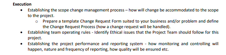 Solved The Task: You are required to prepare the IT Project | Chegg.com
