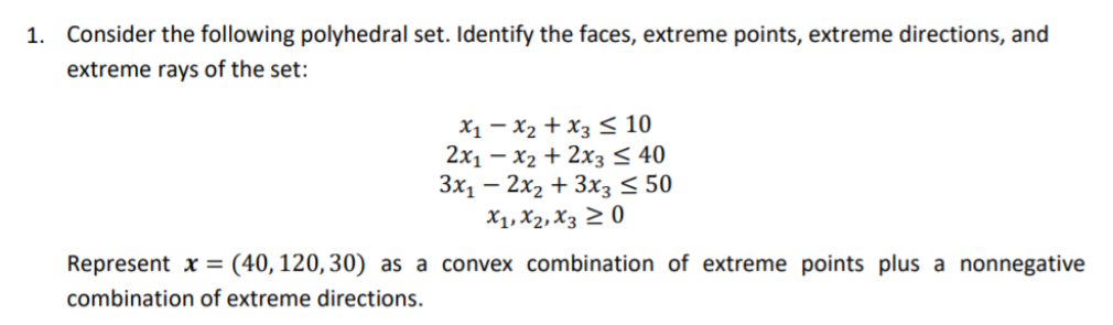 Solved Kindly, explain how to find the extreme points and | Chegg.com