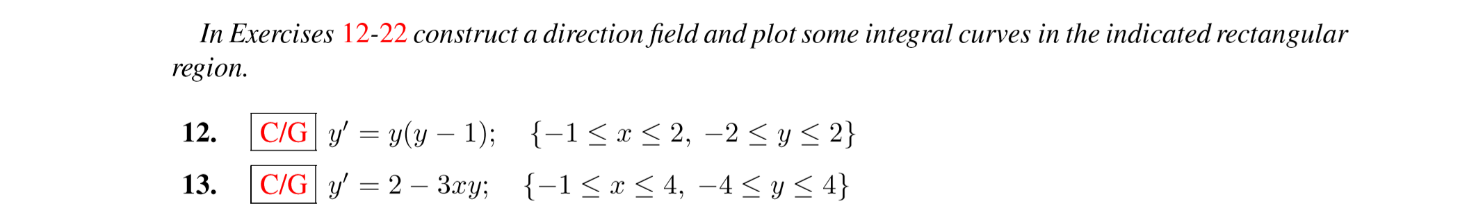 Solved In Exercises 12-22 construct a direction field and | Chegg.com
