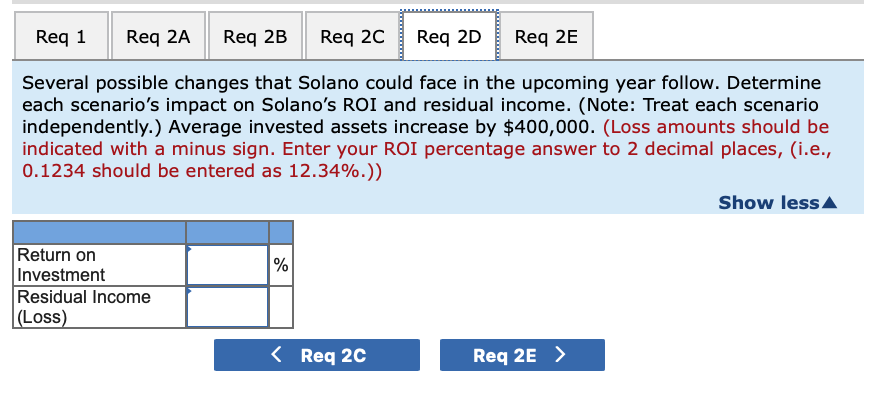 Solved E10-6 (Algo) Calculating Return on Investment, | Chegg.com
