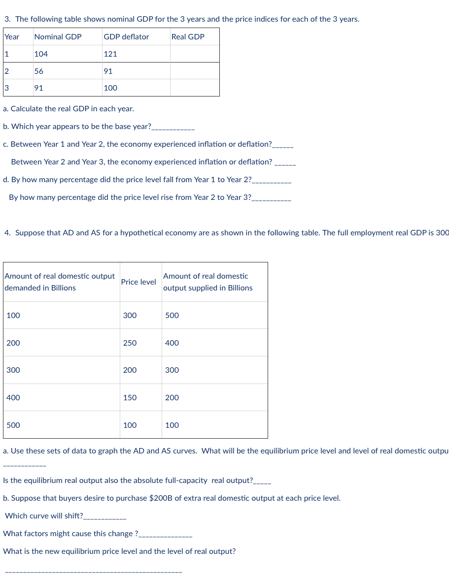 Solved 1. Complete the following table, and calculate the | Chegg.com