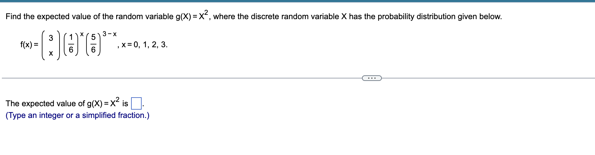 Solved Find the expected value of the random variable | Chegg.com