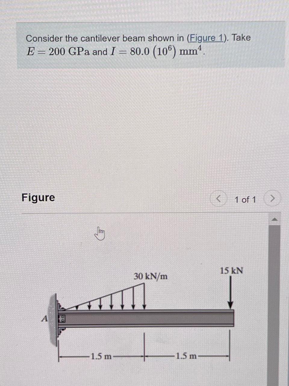 Solved Problem 12.39 Consider the cantilever beam shown in | Chegg.com