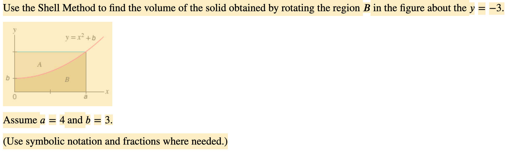 Solved Use the Shell Method to find the volume of the solid | Chegg.com