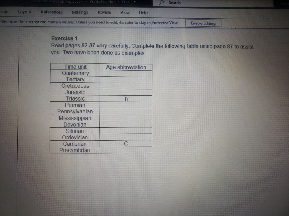 Solved Lal worksheet spring - - - Protected vie. - Saed - | Chegg.com