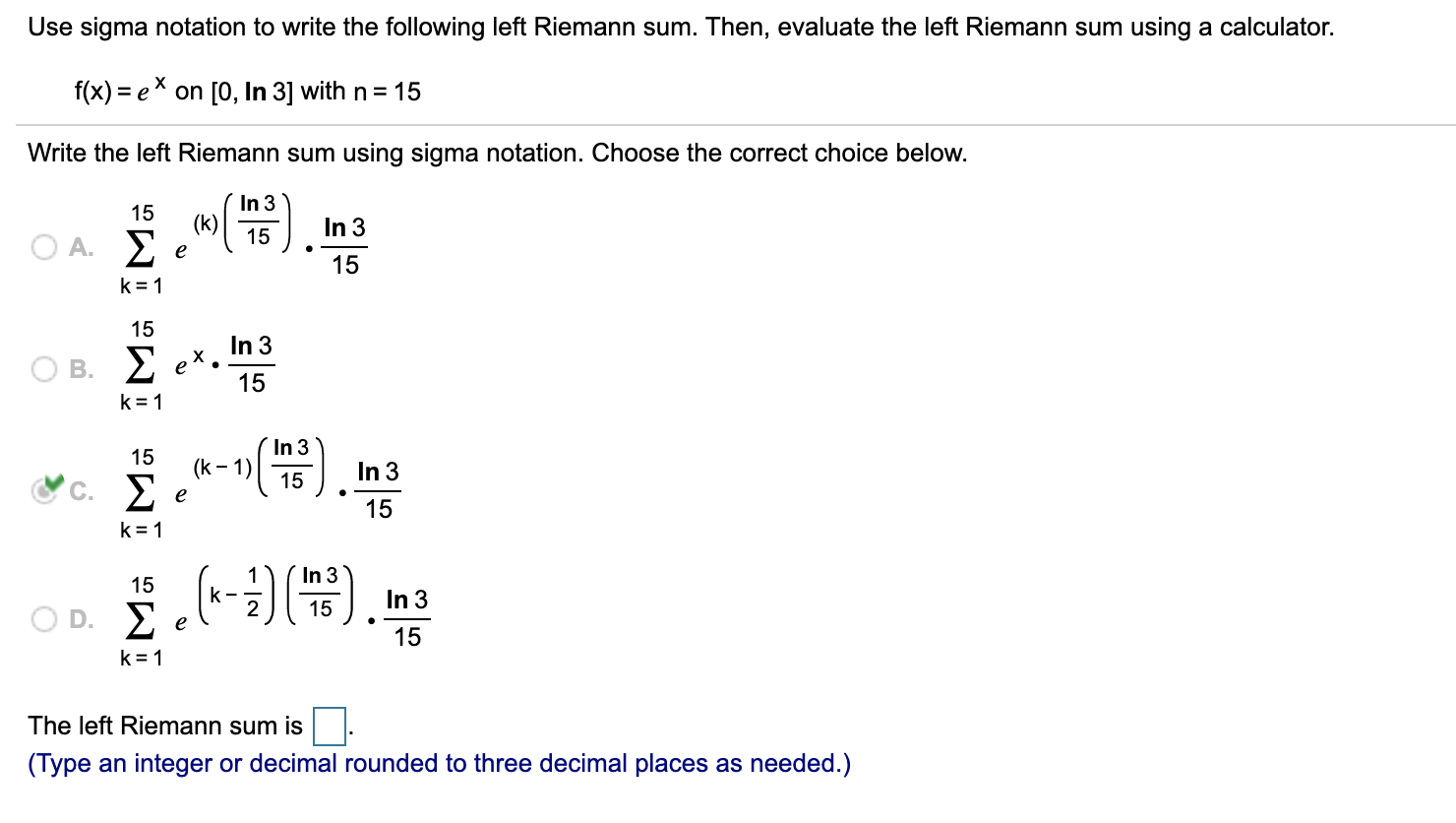 Solved Use sigma notation to write the following left | Chegg.com
