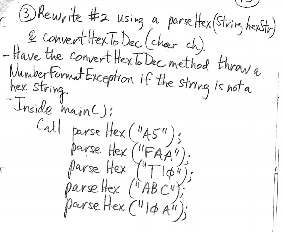 Solved Hex String Rewrite 2 Using A Pareltex String Heast Chegg