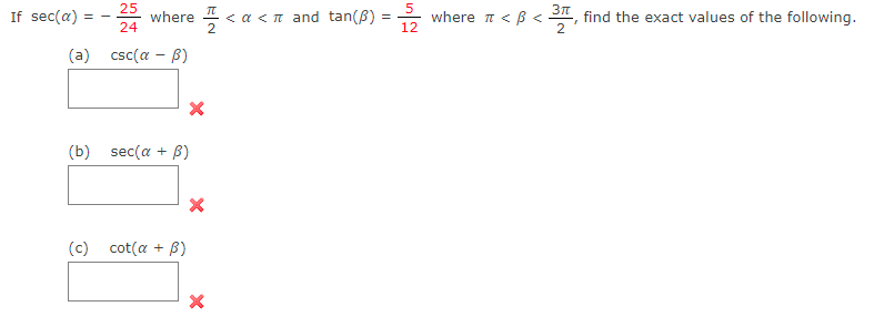 Solved 25 24 5 12 where i | Chegg.com