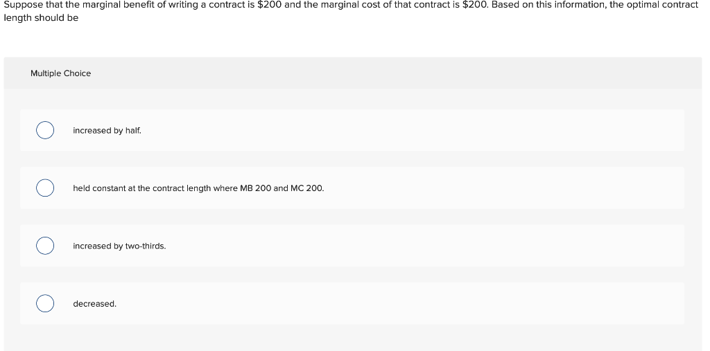 Solved uppose that the marginal benefit of writing a | Chegg.com