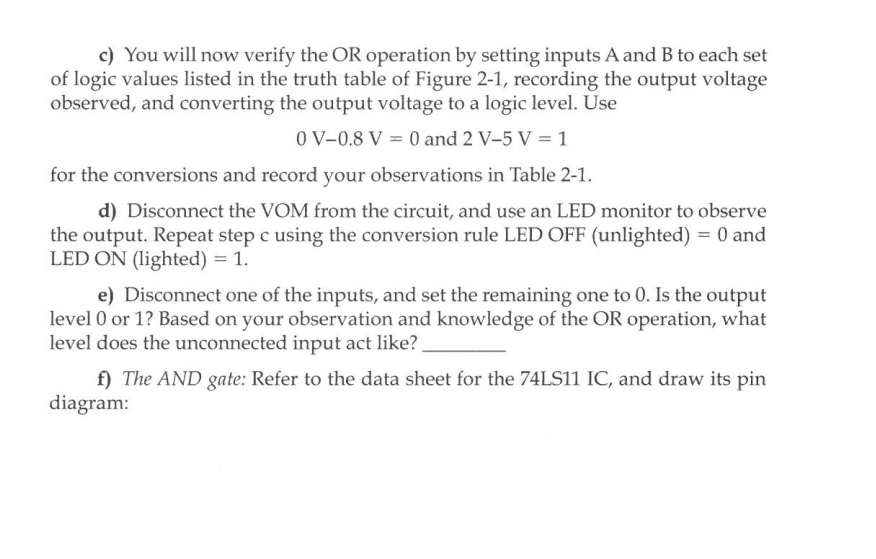 Solved Figure 2-1 9 b) Figure 2-1 shows the logic symbol and | Chegg.com