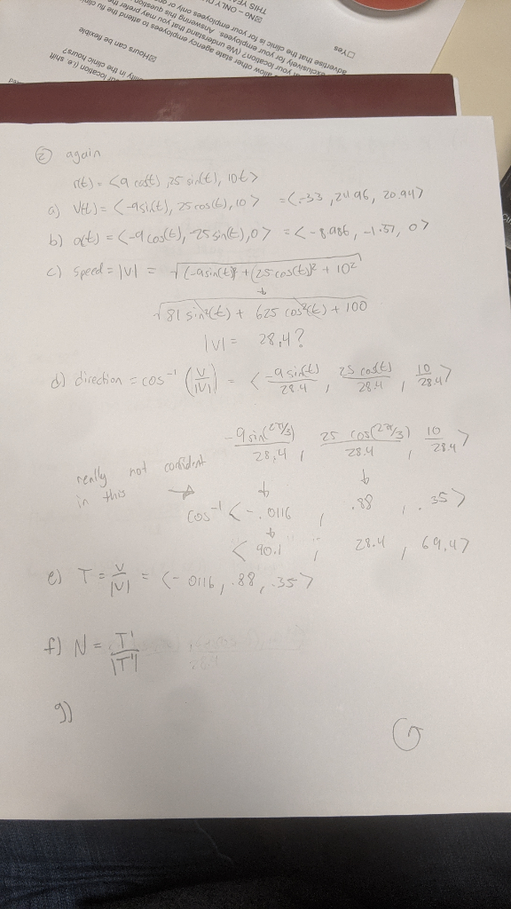 Solved This is a Calc 3 question. I was able to work through | Chegg.com
