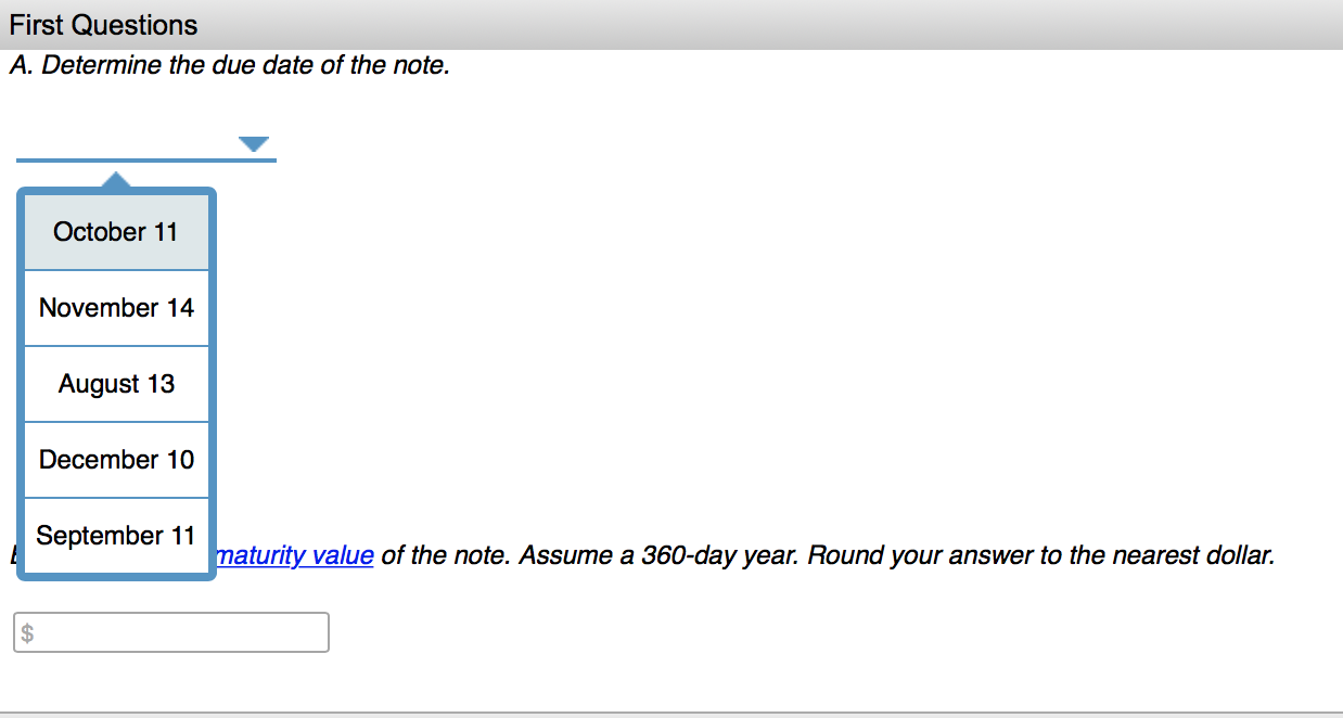 Solved Entries for notes receivable Instructions Chart of | Chegg.com