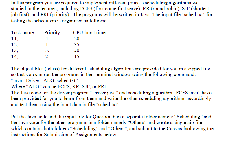 Solved In this program you are required to implement | Chegg.com