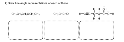 Solved 4) Draw line-angle representations of each of these. | Chegg.com