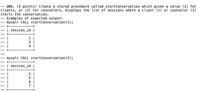Solved CREATE TABLE persons ( id INT AUTO_INCREMENT, | Chegg.com