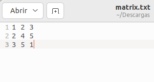 Solved Write a C++ program that reads a matrix.txt | Chegg.com