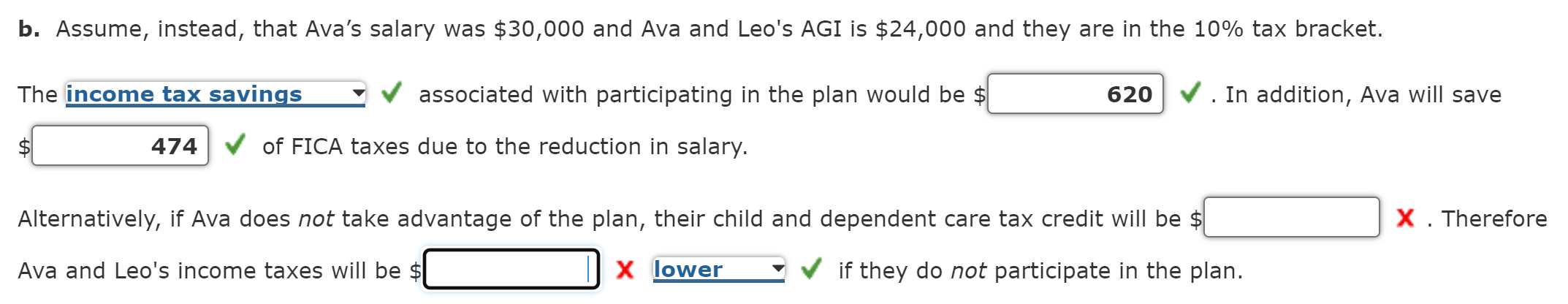 Solved Discussion Question 12-5 (Algorithmic) (LO. 4, 8) Ava | Chegg.com