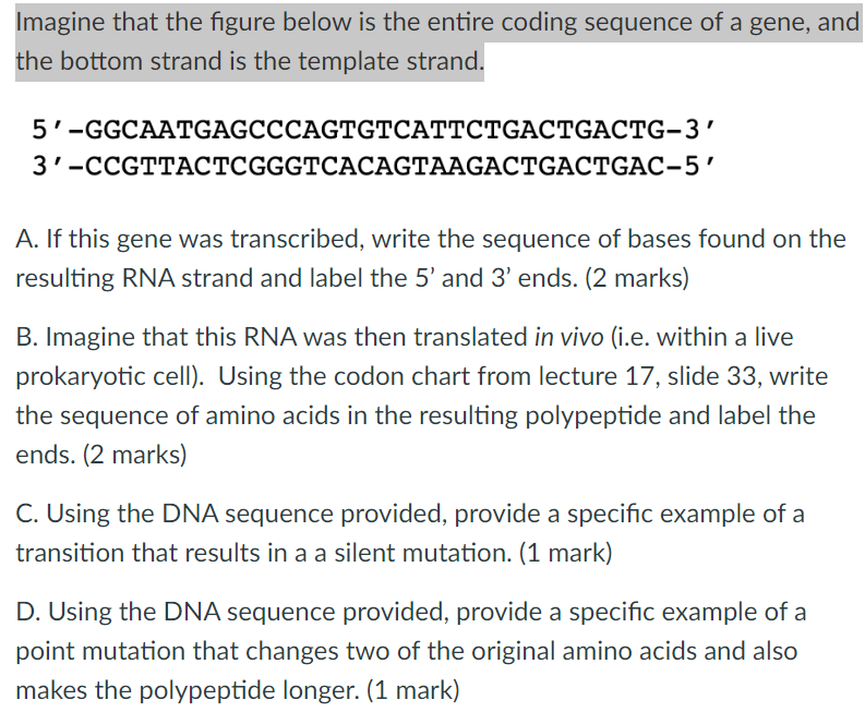 Solved Current Answers:A.5' - | Chegg.com