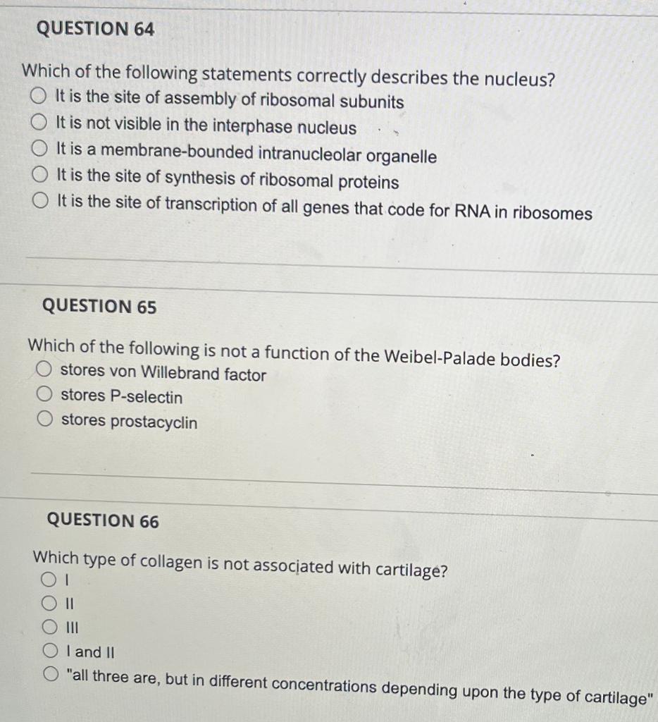 Solved Which of the following statements correctly describes | Chegg.com