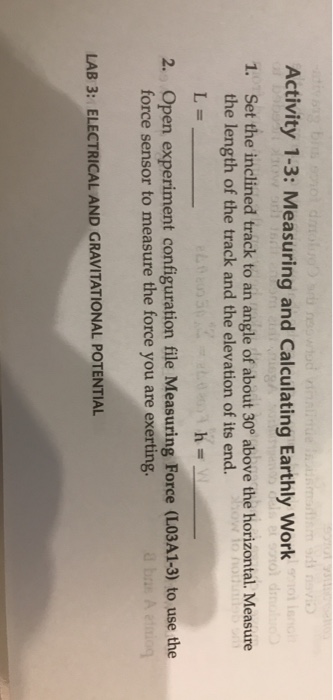 Name Date PRE-LAB PREPARATION SHEET FOR LAB | Chegg.com Name Date PRE-LAB PREPARATION SHEET FOR LAB | Chegg.com
