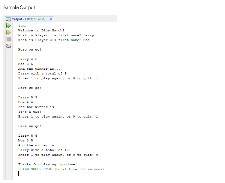 Solved Top part is what the program is required to have and | Chegg.com