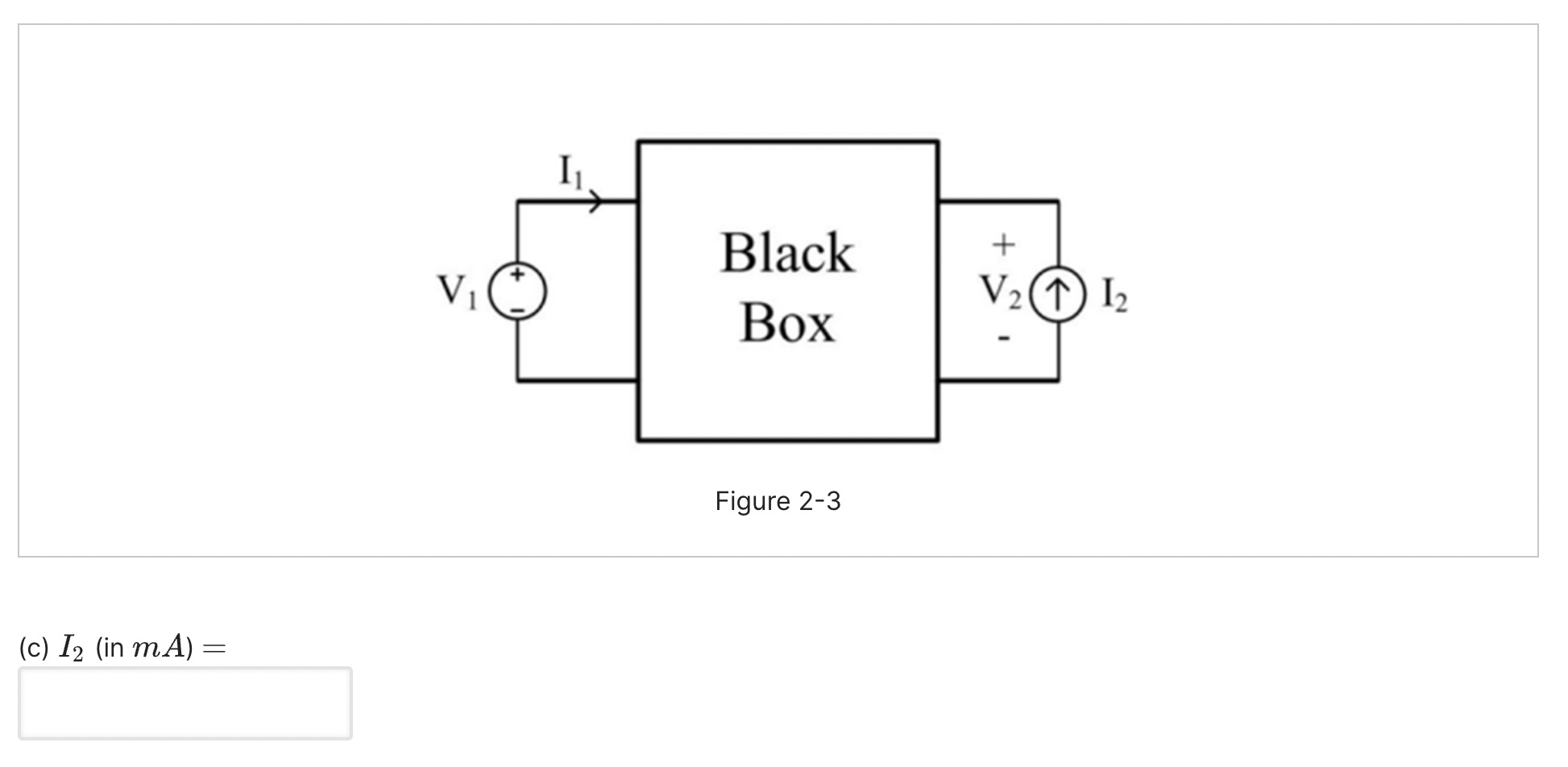 Solved We are given a black box that contains only linear | Chegg.com