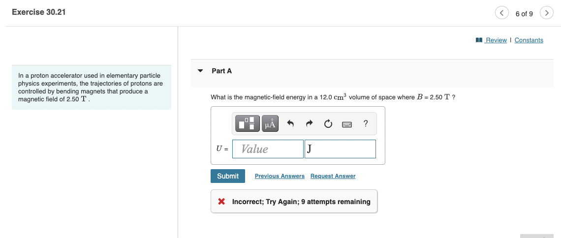 Solved Exercise 30.21 In a proton accelerator used in | Chegg.com