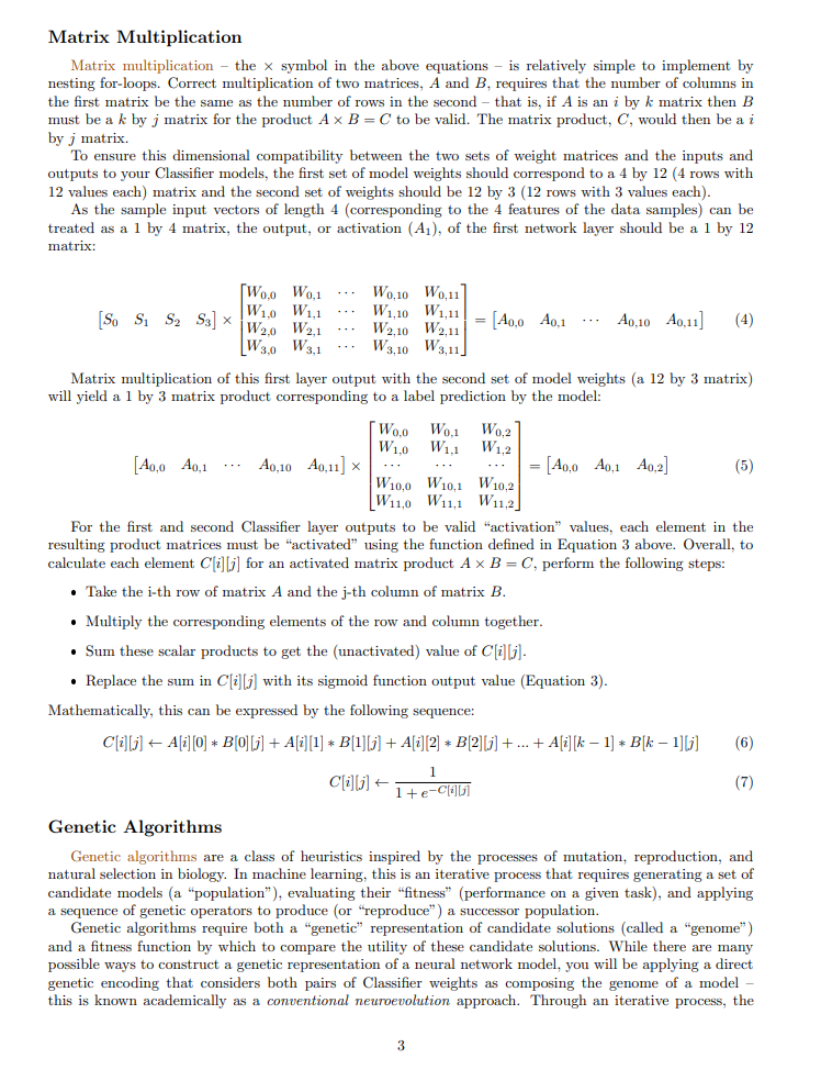 Solved Matrix Multiplication Matrix multiplication - the × | Chegg.com