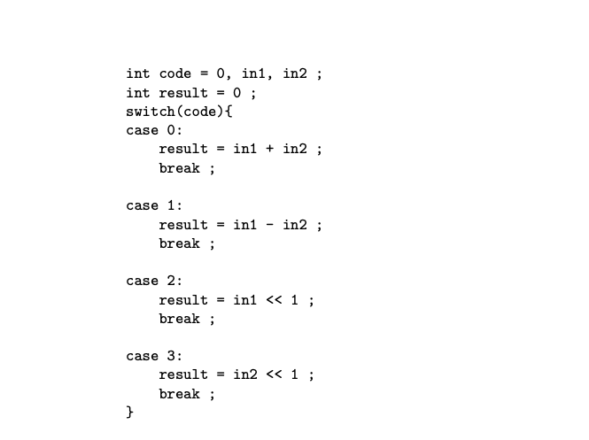 Solved Design a single cycle hardware circuit that mimic the | Chegg.com