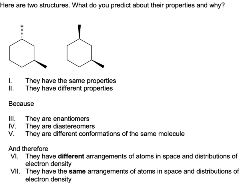 Solved Here are two structures. What do you predict about | Chegg.com