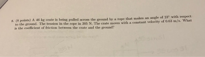 Solved 5, (5 points) Two masses m1-4 kg and m2 = 2 kg are | Chegg.com