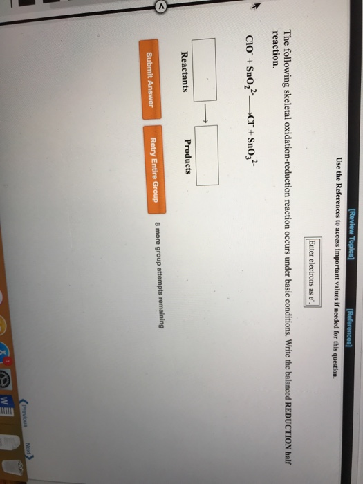 Solved Use the References to access important values if | Chegg.com