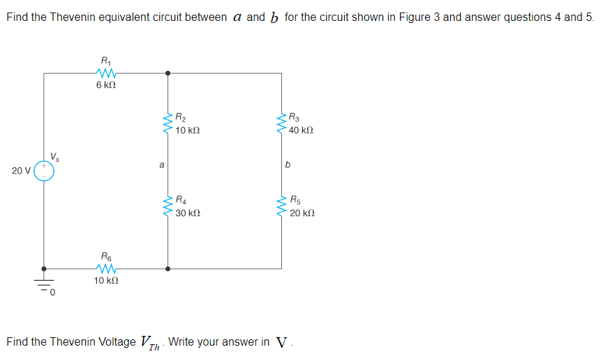 Solved Find the Thevenin equivalent circuit between a and b | Chegg.com