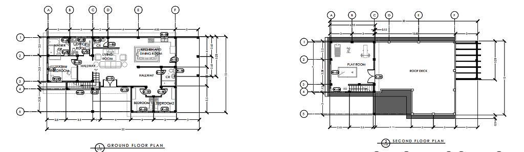 Make a structural plan basing from this floor plan. | Chegg.com