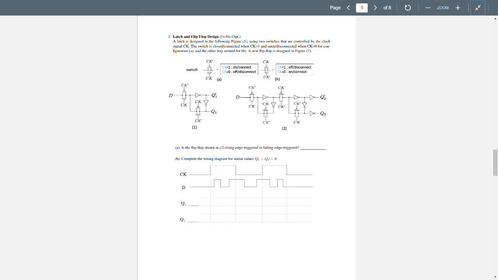 Digital Logic course from ECE major. Can you show | Chegg.com