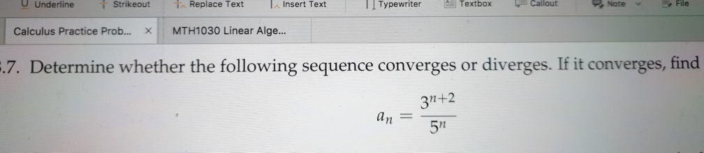 Solved Underline Strikeout Replace Text Insert Text || | Chegg.com
