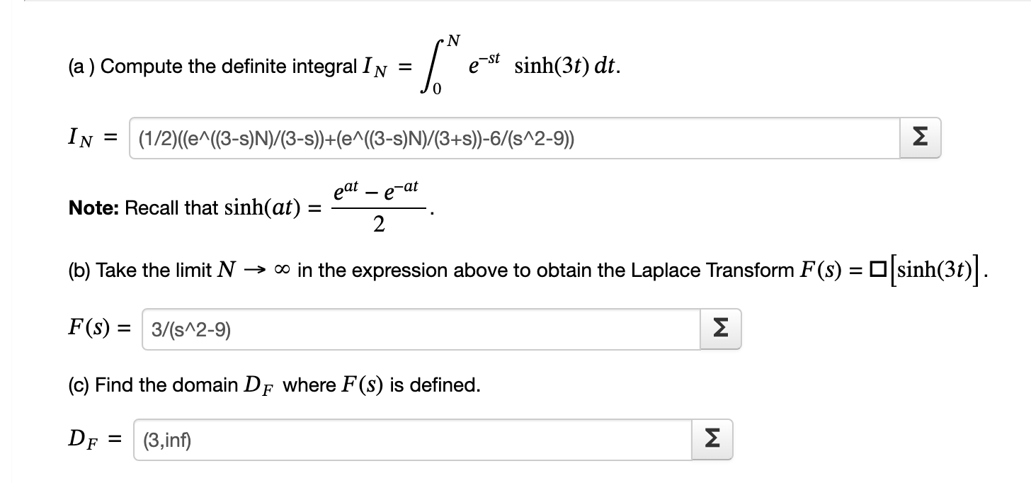 Solved (a) Compute the definite integral | Chegg.com