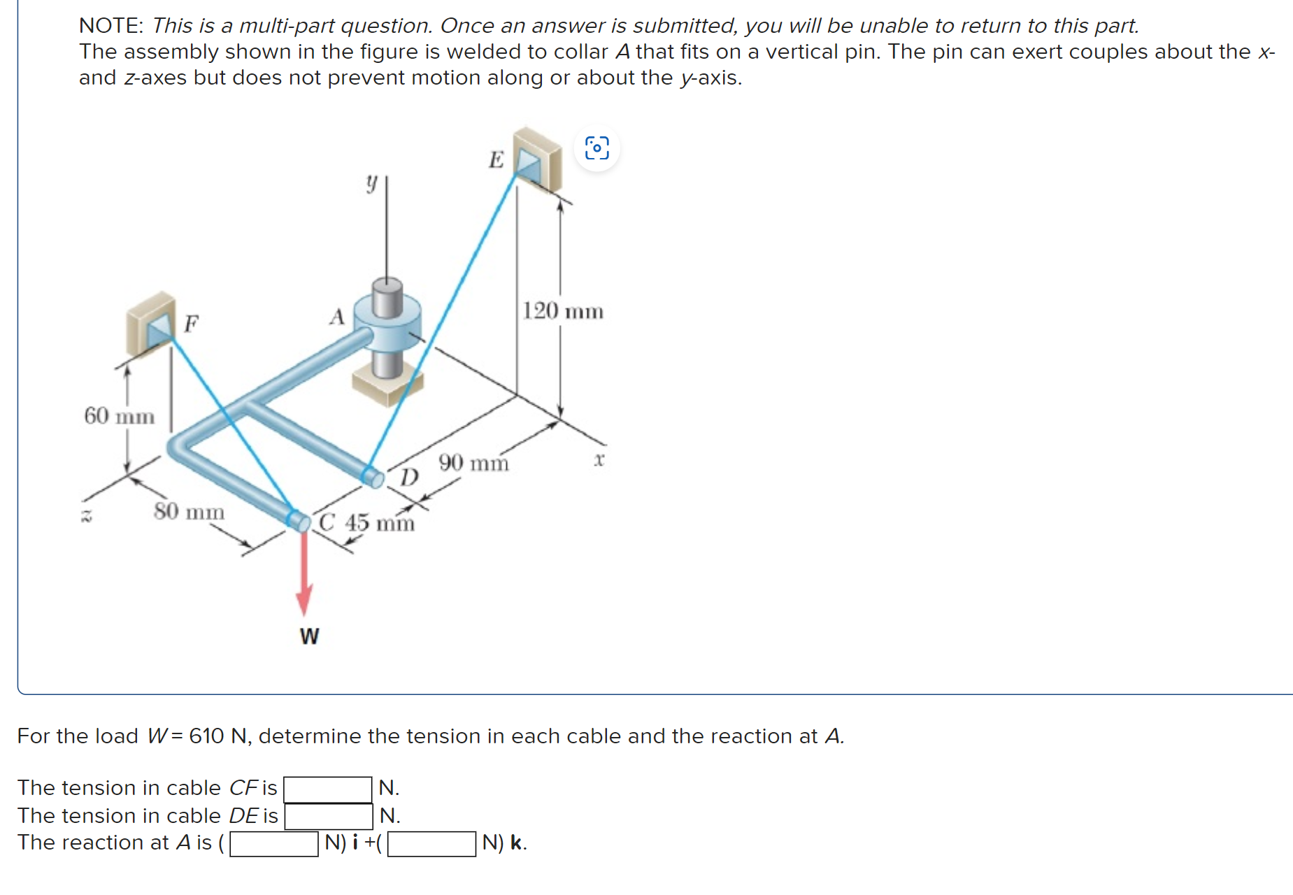 Solved NOTE: This is a multi-part question. Once an answer | Chegg.com