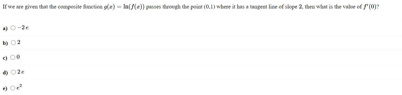 Solved If we are given that the composite function g(x) = | Chegg.com