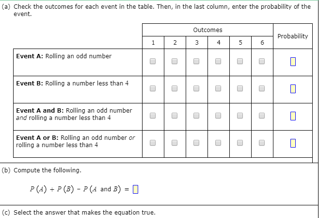 Solved A 6-sided die with faces labeled 1 to 6 will be | Chegg.com