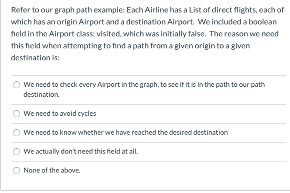 Solved Refer to our graph path example: Each Airline has a | Chegg.com